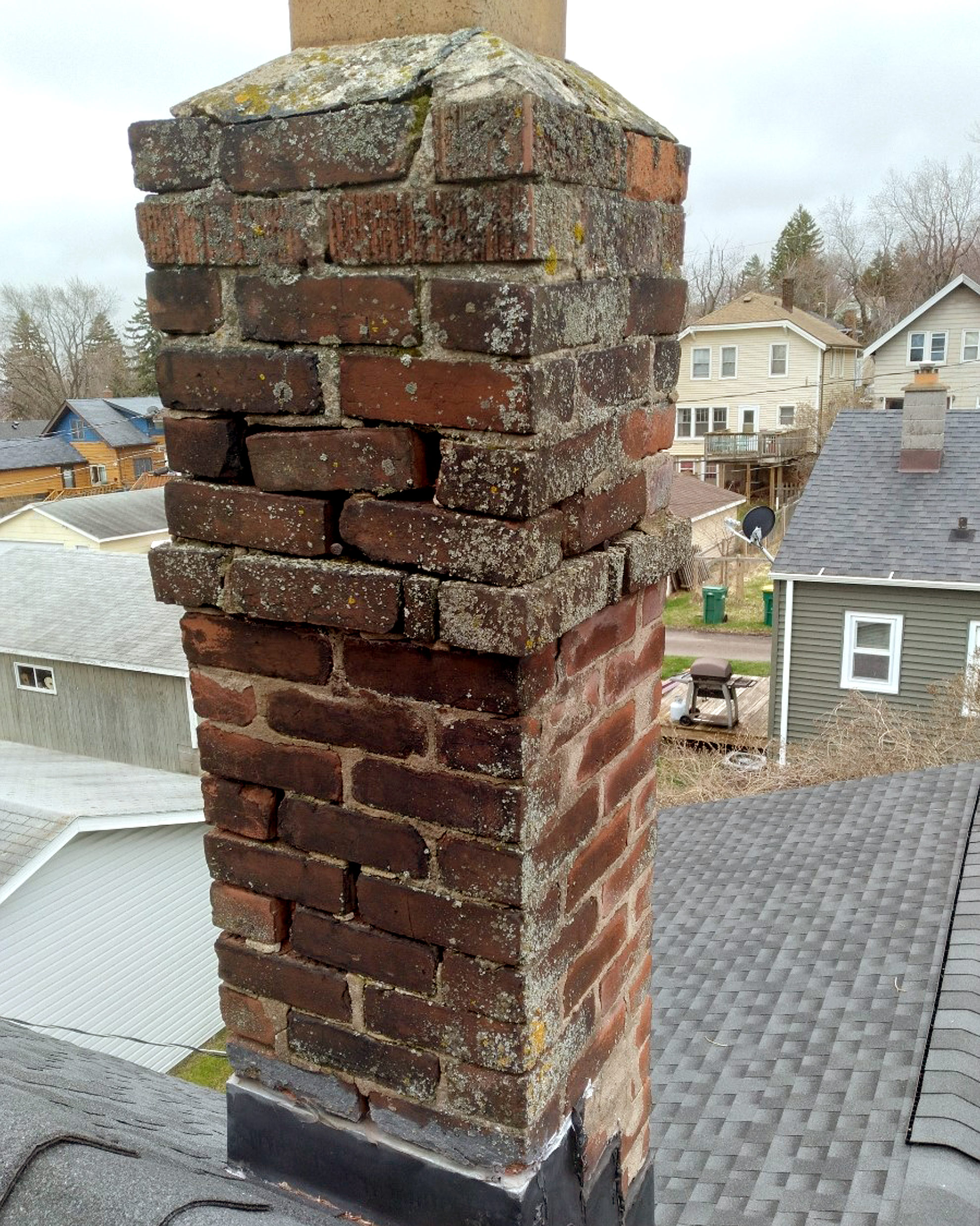 Why Are Pieces Of Brick Falling Off My Chimney? - Fired Up Hearth & Grill